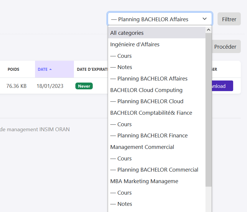 Category list problem · Issue #1195 · projectsend/projectsend · GitHub