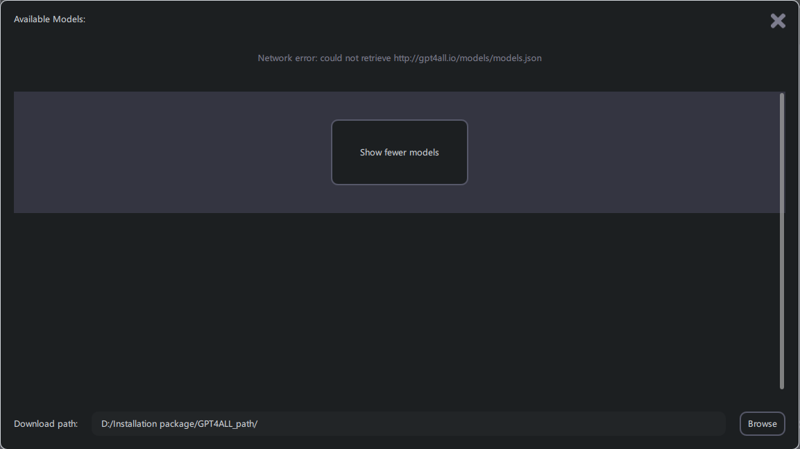 Issue: Software shuts immediately after loading model · Issue #1257 · nomic-ai/gpt4all · GitHub