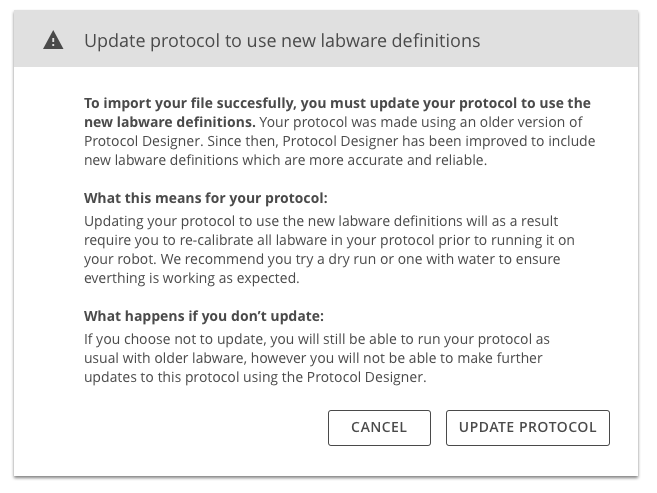 Labware V2 Warn User About Labware Migration · Issue 3611 · Opentronsopentrons · Github 8473