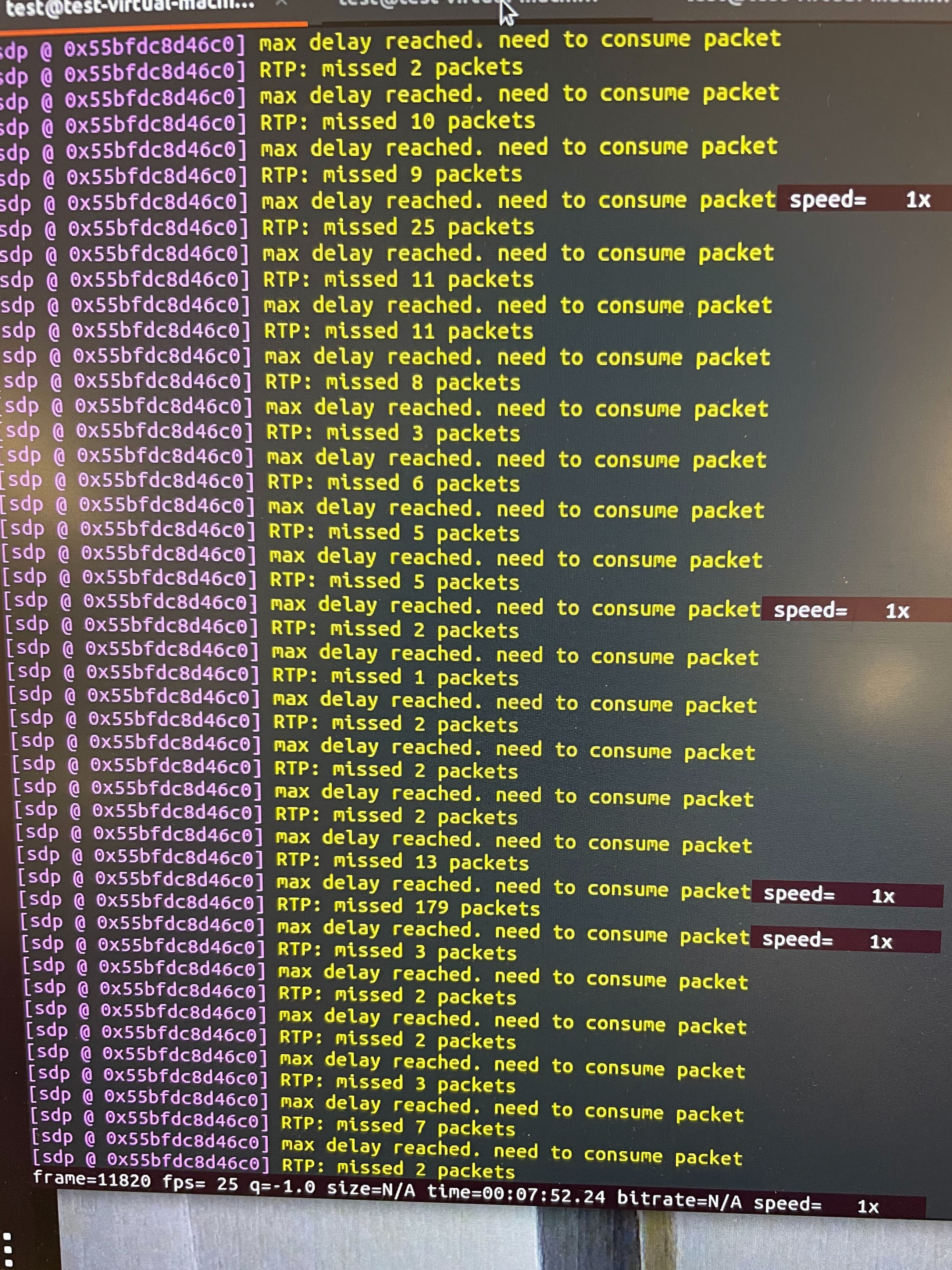 RTP packet loss, screen tearing · Issue #637 · ZLMediaKit/ZLMediaKit · GitHub