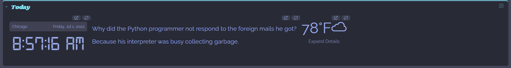 [QUESTION] Home page displays widget differently than Section page · Issue #769 · Lissy93/dashy ...