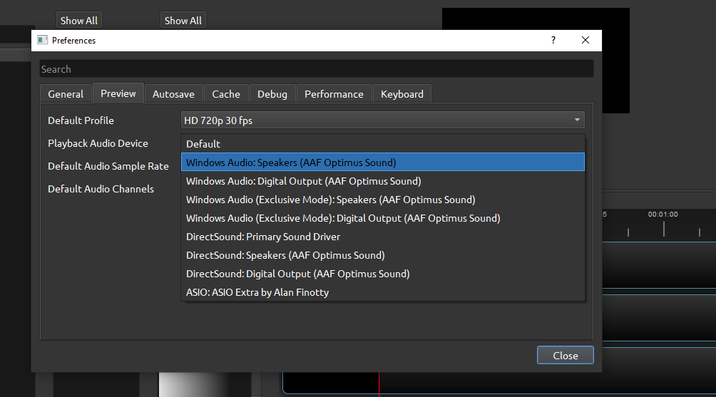Openshot could not open audio device · Issue #3566 · OpenShot/openshot ...