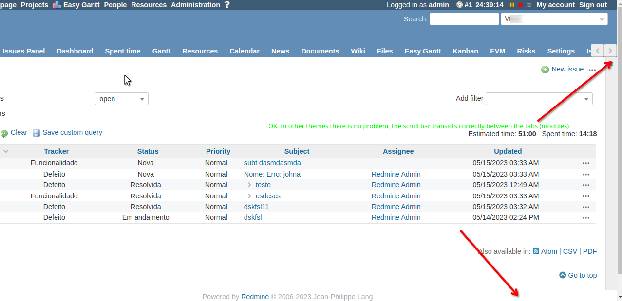 Tabs (modules) exceed the width of the page · Issue #264 · mrliptontea/PurpleMine2 · GitHub