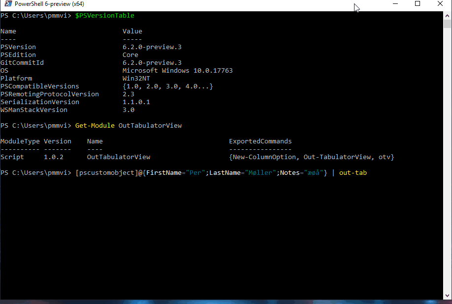 æøå characters are shown as ? · Issue #12 · dfinke/OutTabulatorView · GitHub