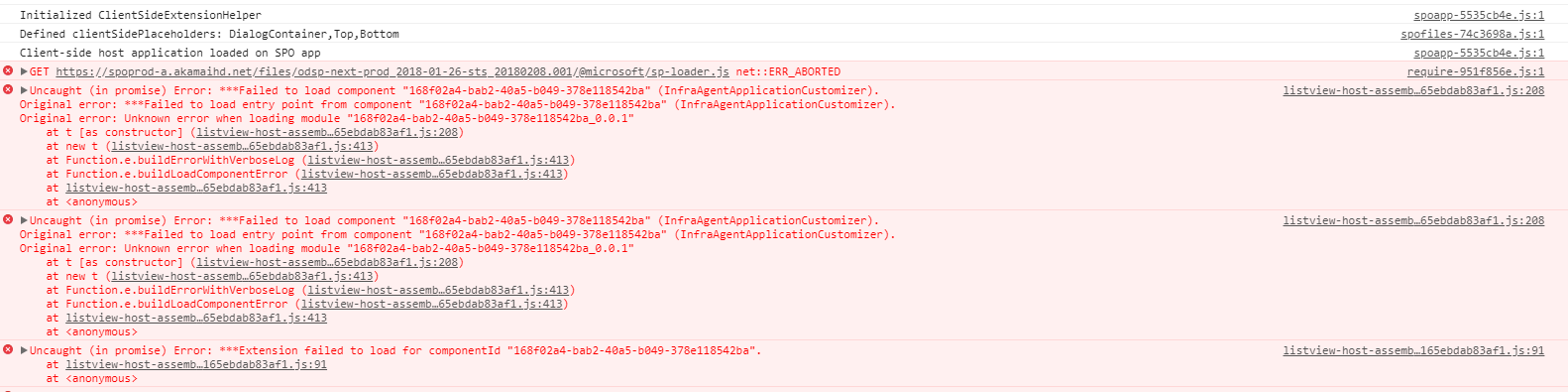 Unable To Load Jsom Files Using Spcomponentloader In Spfx Application Customizer · Issue 925 