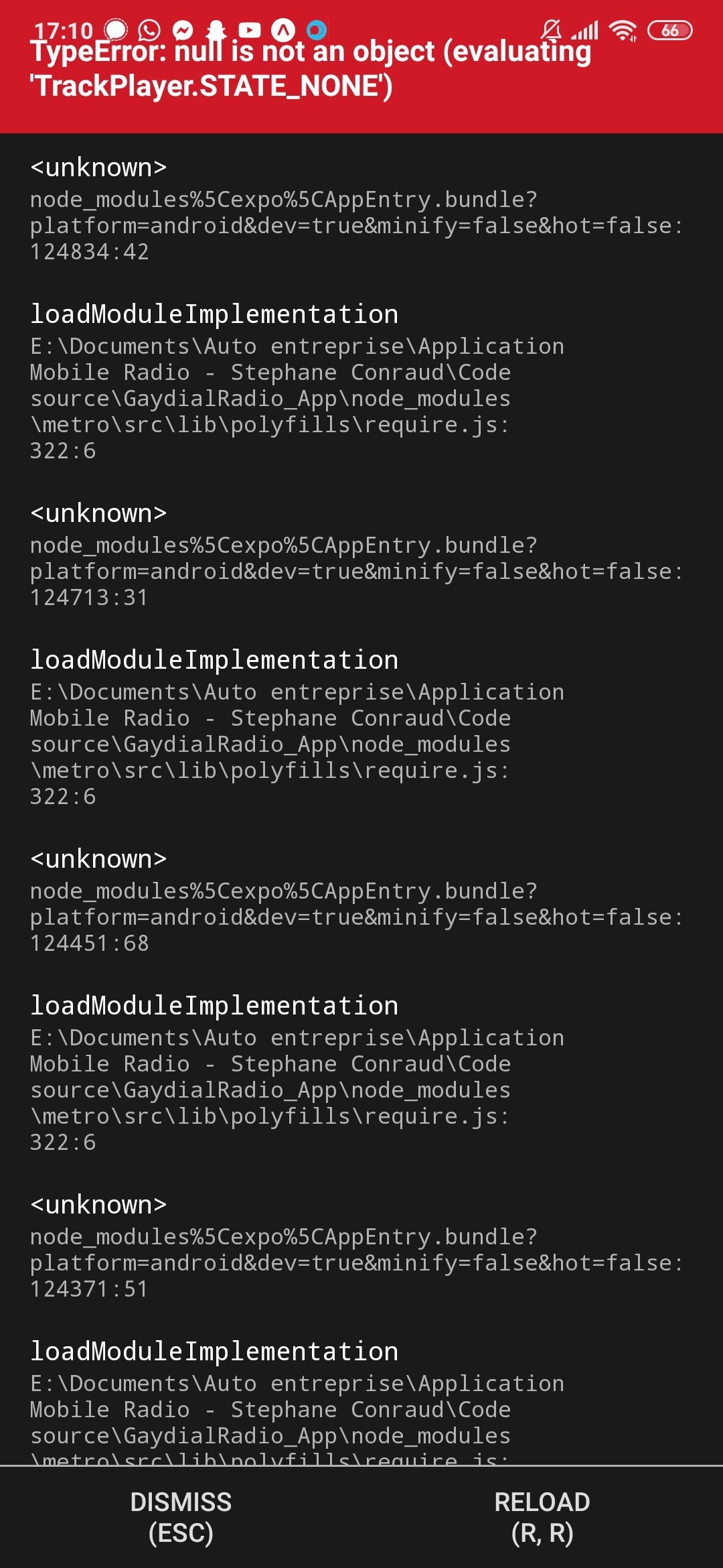 cannot invoke TrackPlayerModule.setupPlayer · Issue #363 · doublesymmetry/react-native-track ...