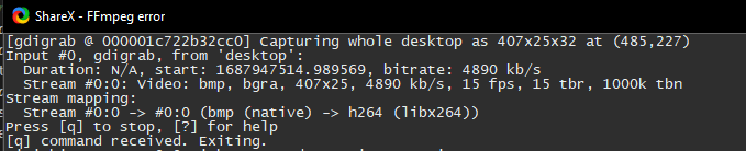 BUG: crash when recording lasts N/A · Issue #6963 · ShareX/ShareX · GitHub
