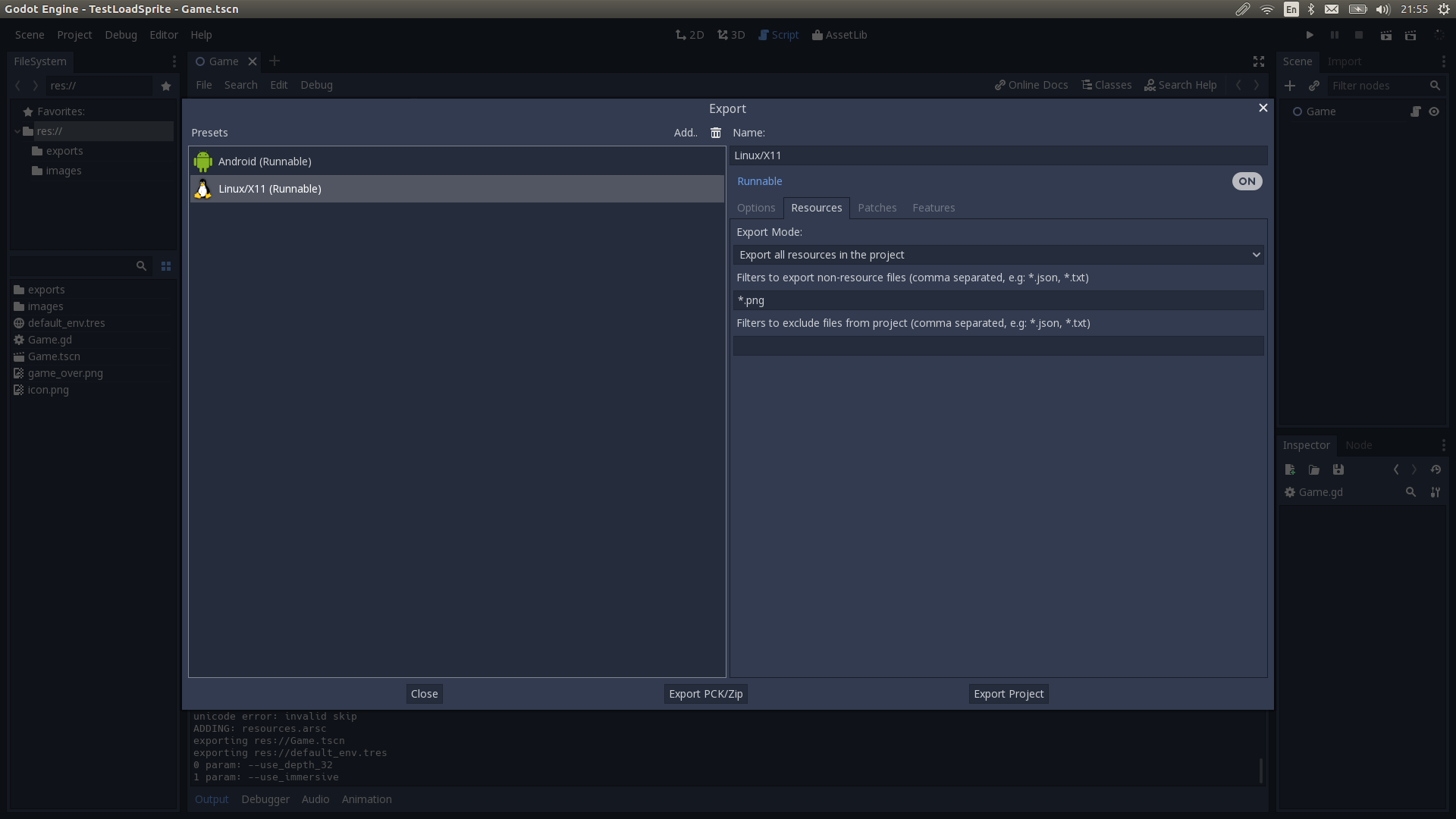 Cannot load image after export · Issue #18638 · godotengine/godot · GitHub