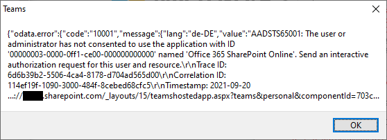 App Build In Spfx Framework And Deployed To Team Is Not Working On Ios From Today · Issue 7311