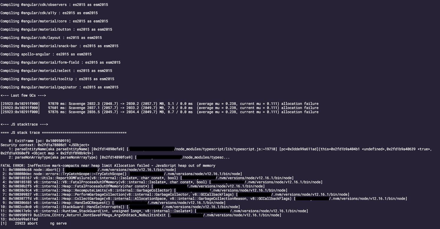 Angular 9.0.4 still gives me build error (Regression??) · Issue #17115 · angular/angular-cli ...