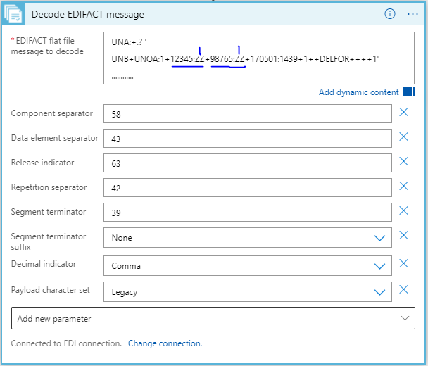 Forced to set edifact qualifiers for "encode by identities" · Issue ...
