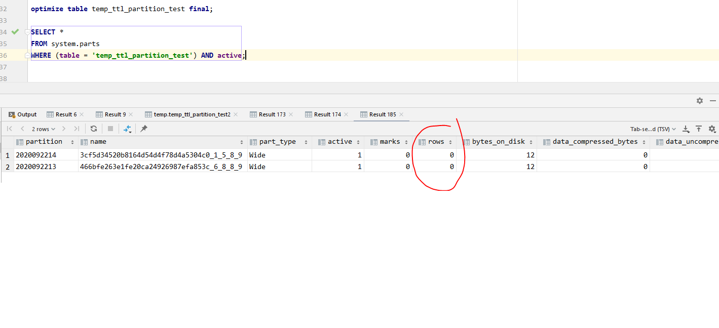 TTL_ONLY_DROP_PARTS does not drop empty parts · Issue #15180 ...