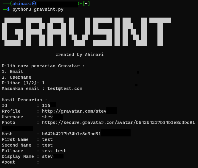 GitHub - Akinarisekigawa/Gravsint: Gravsint is an OSINT (Open Source Intelligence) tool used to ...