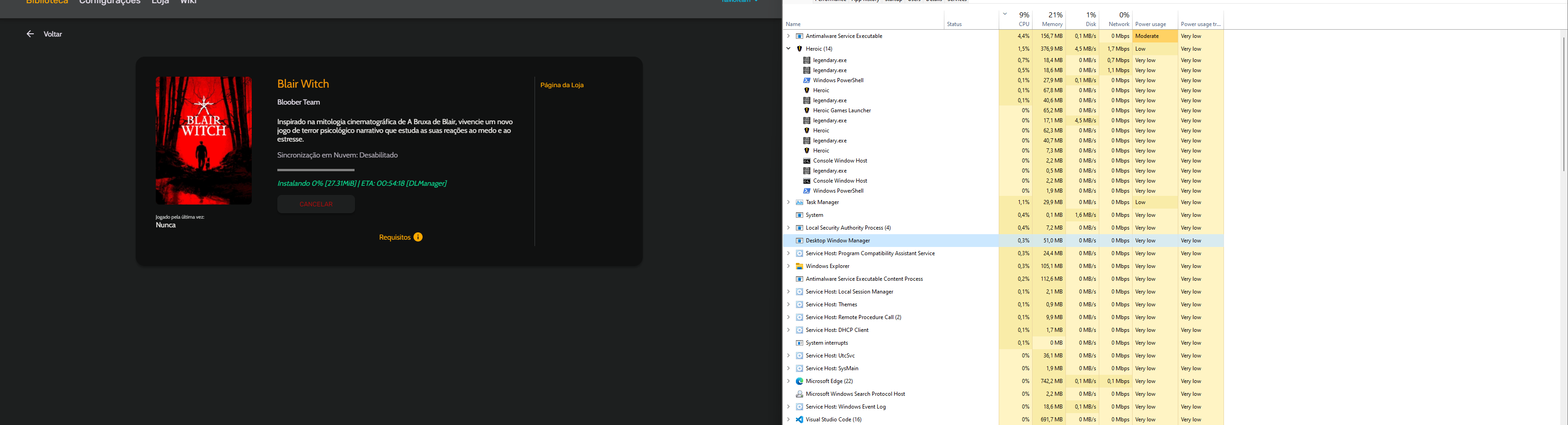 Windows 10, continuous spawning of cmd and powershell processes. (Also ...