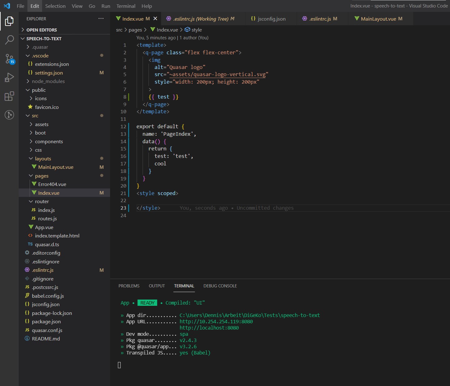 Options API not available anymore? · quasarframework quasar ...