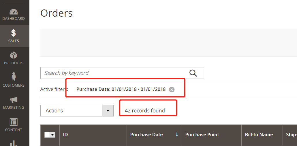 SALES Orders and REPOERTS Orders Export order data is inconsistent · Issue #14500 · magento ...