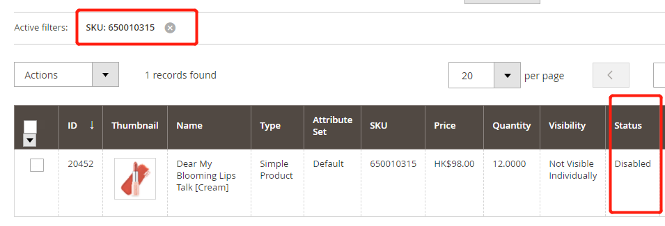 Disabled products still visible in configurable product options · Issue #14526 · magento ...