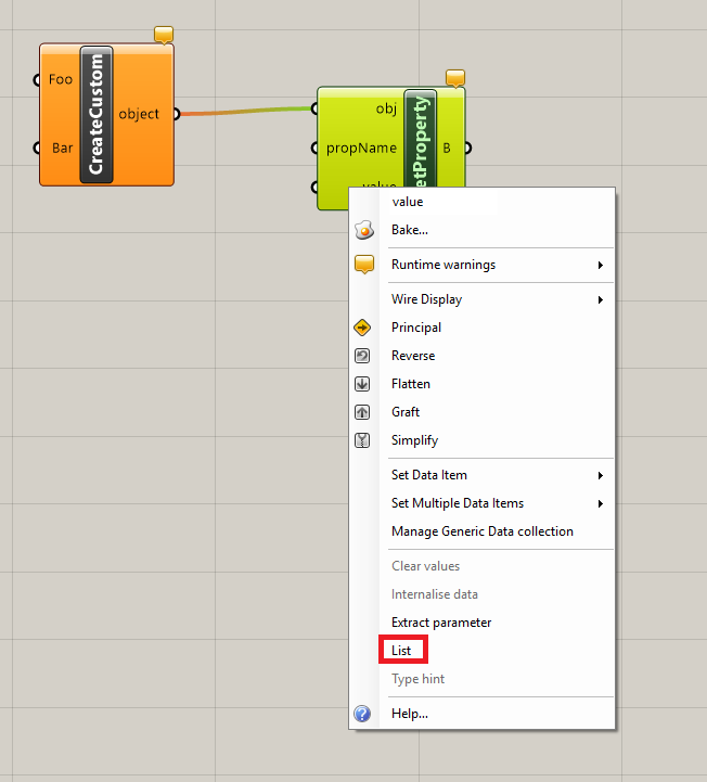 Grasshopper_Toolkit: Param_ScriptVariables' menu has a `List` entry that does breaks the backend ...