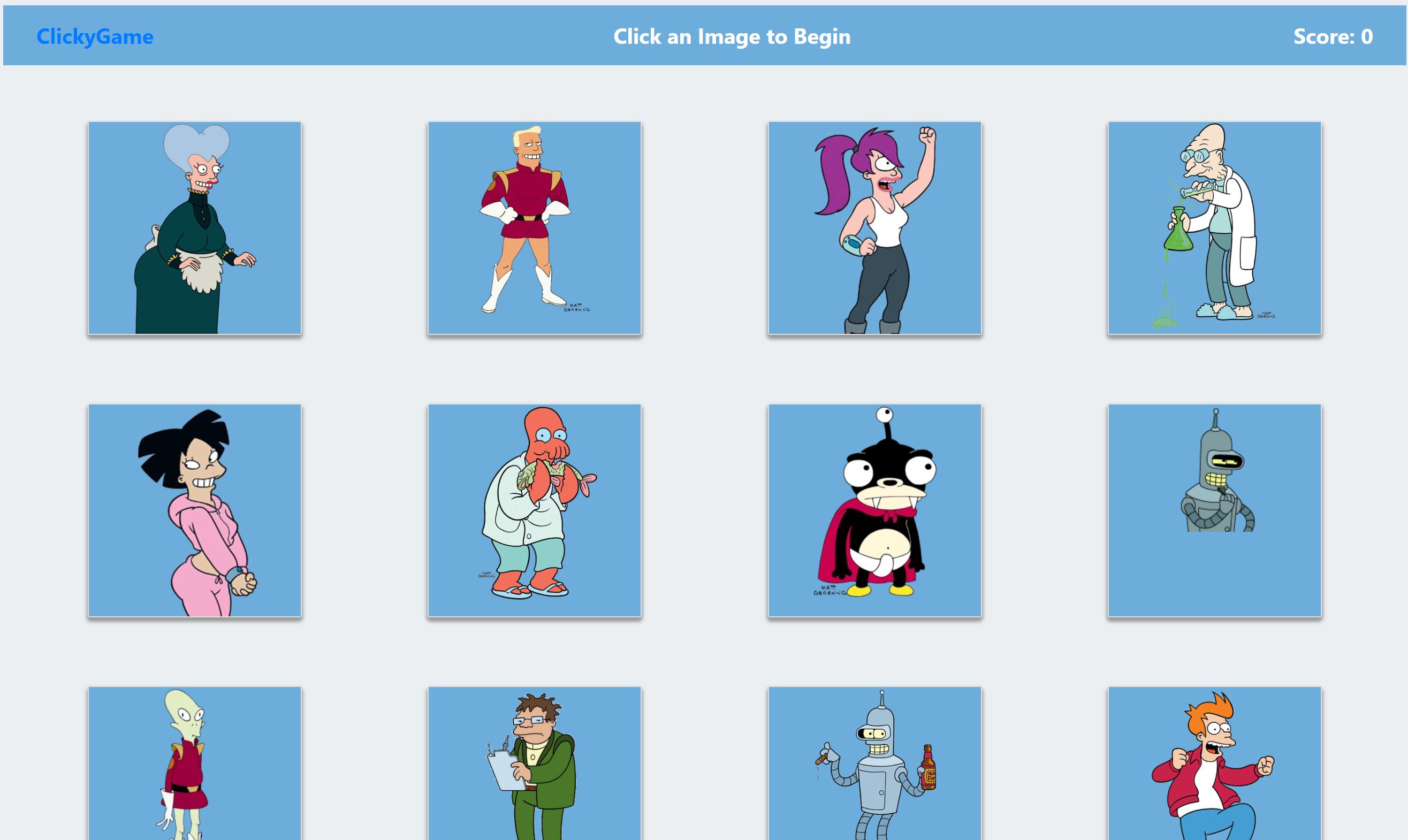 GitHub - SpencerCaretta/clickygame