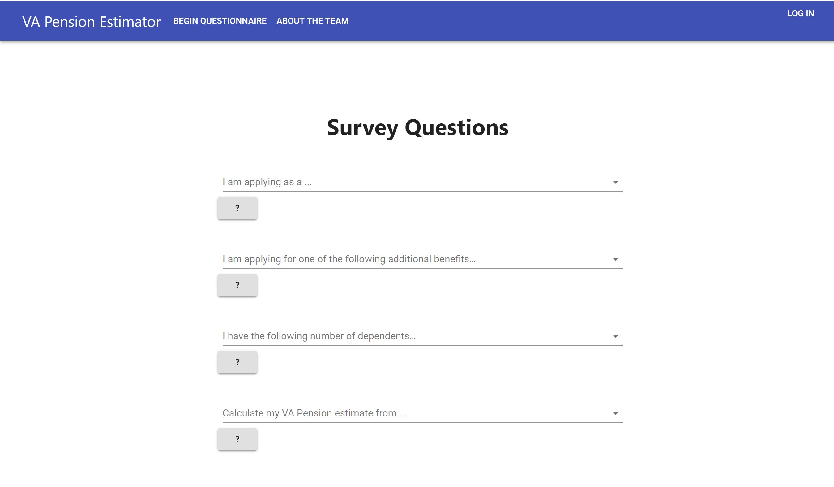 GitHub - eghove/va-calculator: A full stack MERN estimator for VA pension.