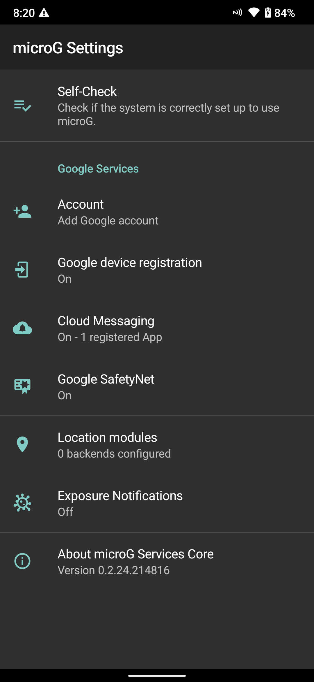 Device Health Services: error work with microG · Issue #1794 · microg/GmsCore · GitHub