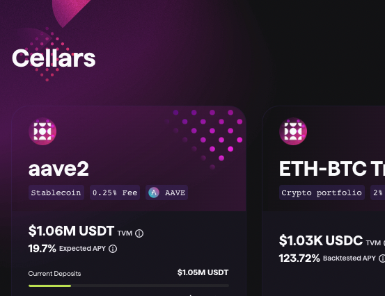 Cellars to Strategies · Issue #556 · PeggyJV/sommelier-strangelove · GitHub