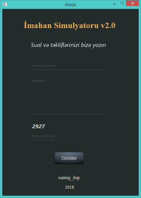 GitHub - namiq-bay/QuizProject: Exam simulation JavaFX GUI