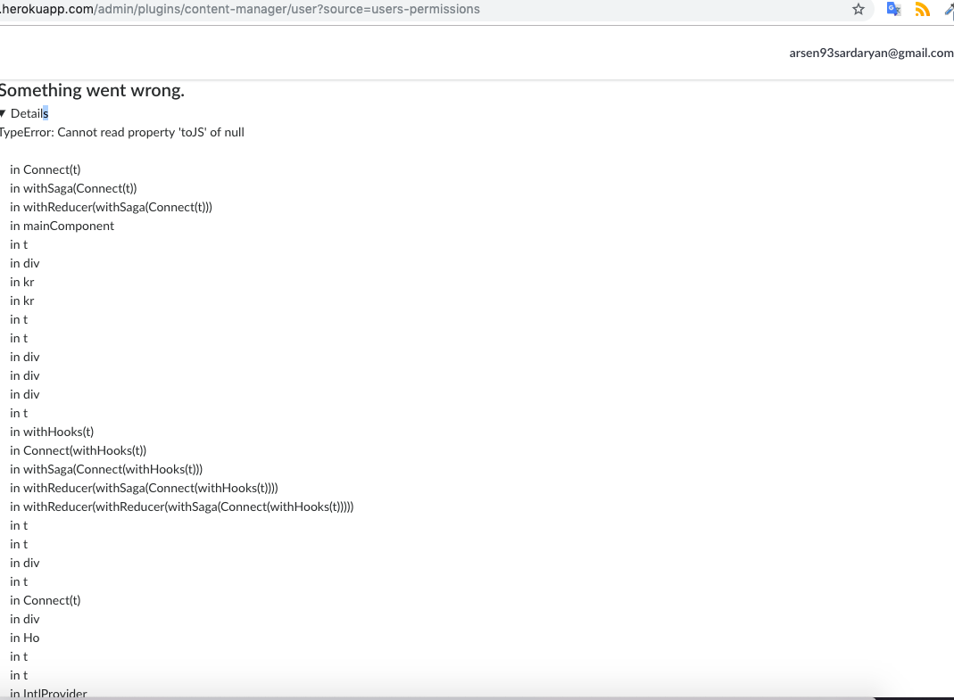 Infinite loading when creating new entry · Issue #1957 · strapi/strapi · GitHub