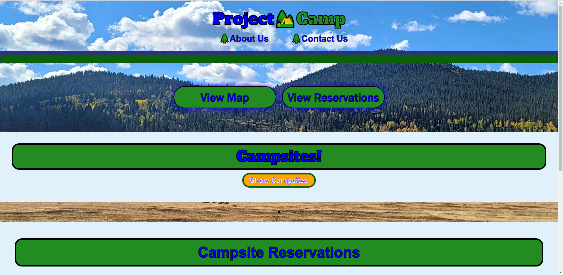 GitHub - alester77/Project-Camp: Project-1 group project