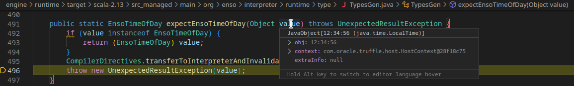 A `Time_Of_Day` represented by `java.time.LocalTime` fails `TypesGen.expectEnsoTimeOfDay` check ...