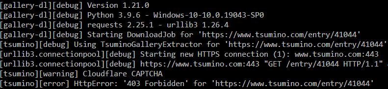 403 Forbidden error on Tsumino.com · Issue #2428 · mikf/gallery-dl · GitHub