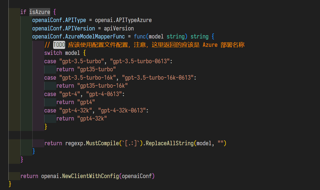 启用azure-openai的时候，模型名称和路径中的配置需要支持自定义 · Issue #22 · mylxsw/aidea-server · GitHub