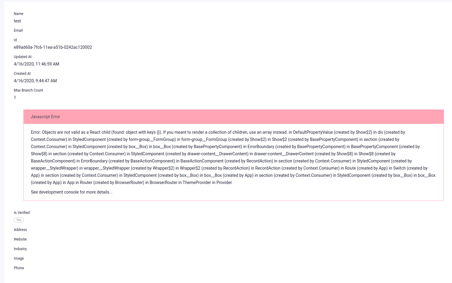 JSONB field does not render properly · Issue #444 · SoftwareBrothers/adminjs · GitHub
