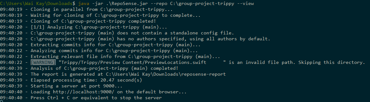 Generating reports for local repos: relative paths don't work · Issue ...