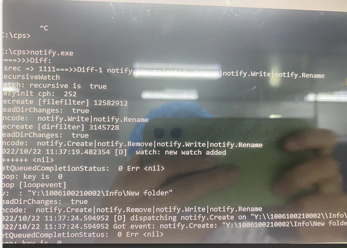 fsnotify: Changes in new subdirectories not picked up on Windows · Issue #8618 · syncthing ...