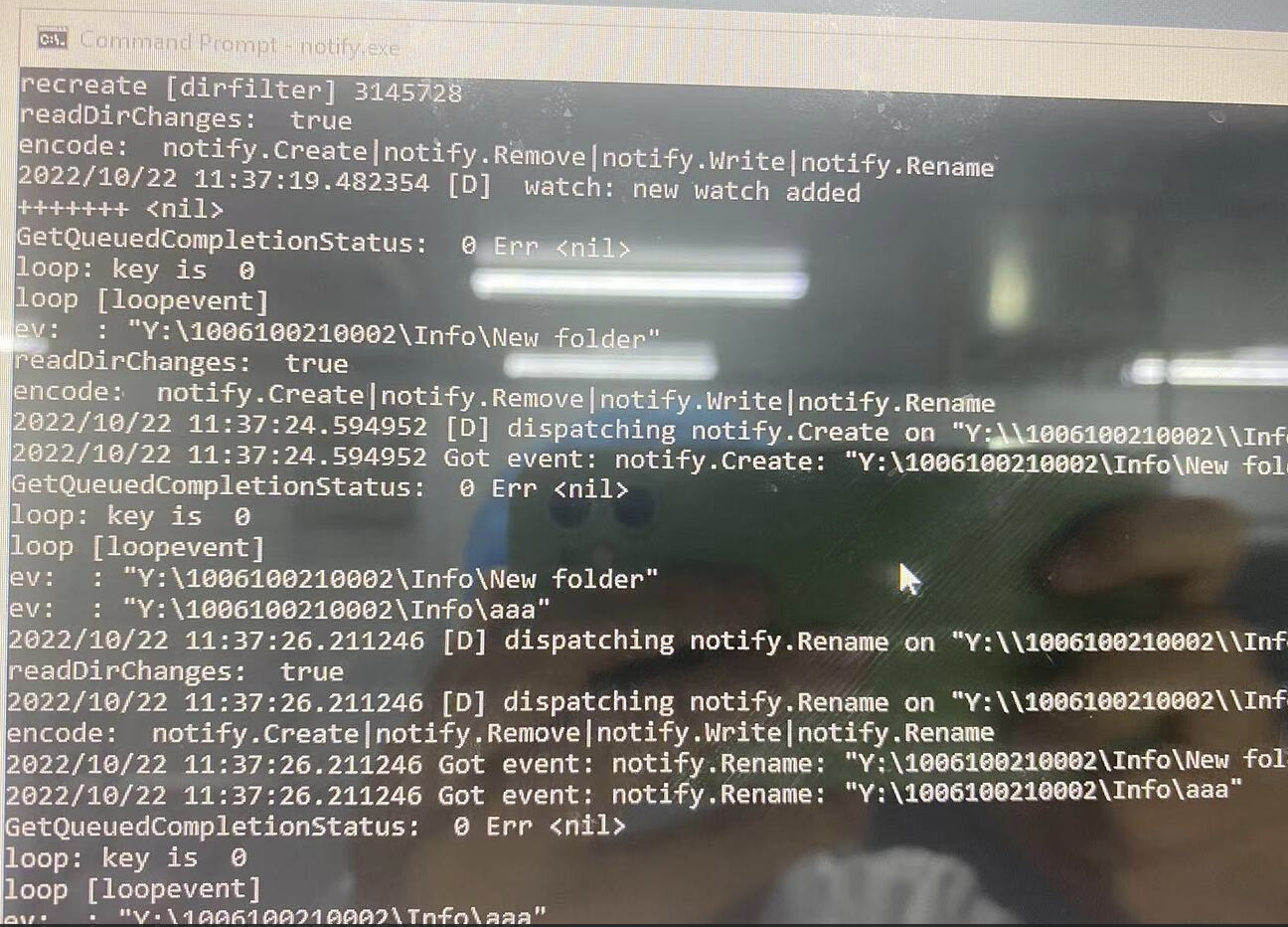 fsnotify: Changes in new subdirectories not picked up on Windows · Issue #8618 · syncthing ...