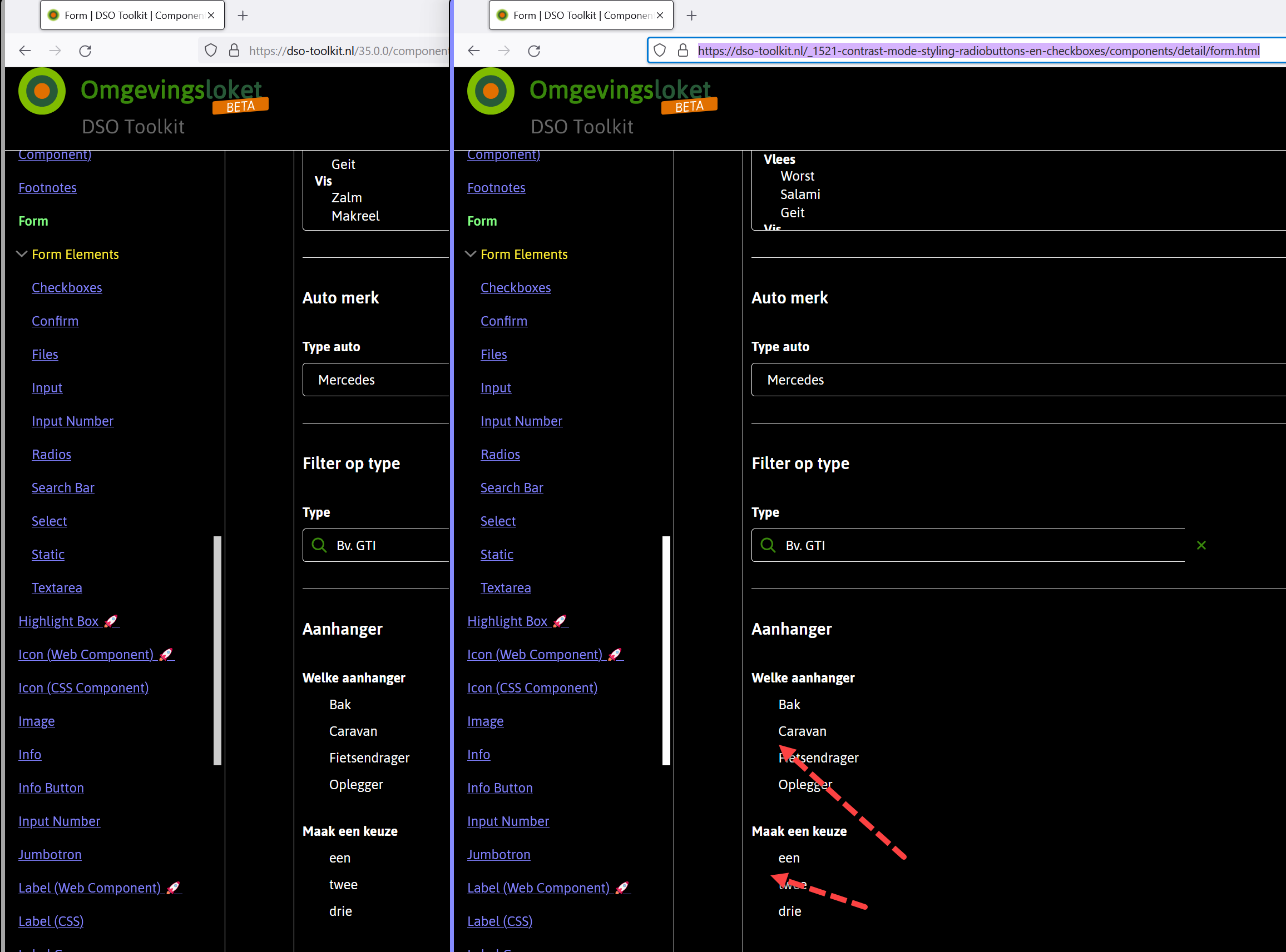 #1521 contrast mode styling radiobuttons en checkboxes by PieterVerheij · Pull Request #1523 ...