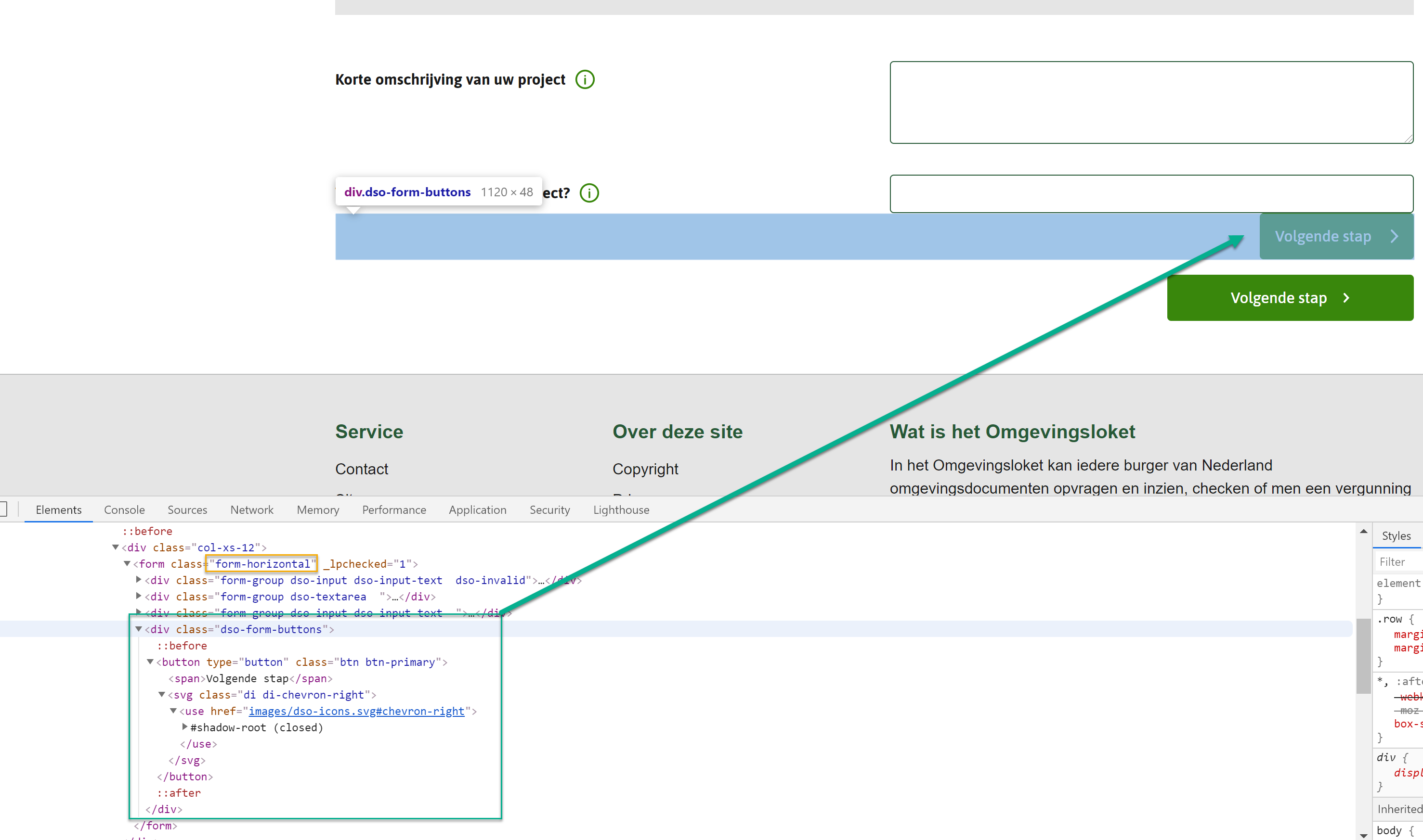 Form met submit button in de wizard voor o.a. positionering buttons · Issue #682 · dso-toolkit ...