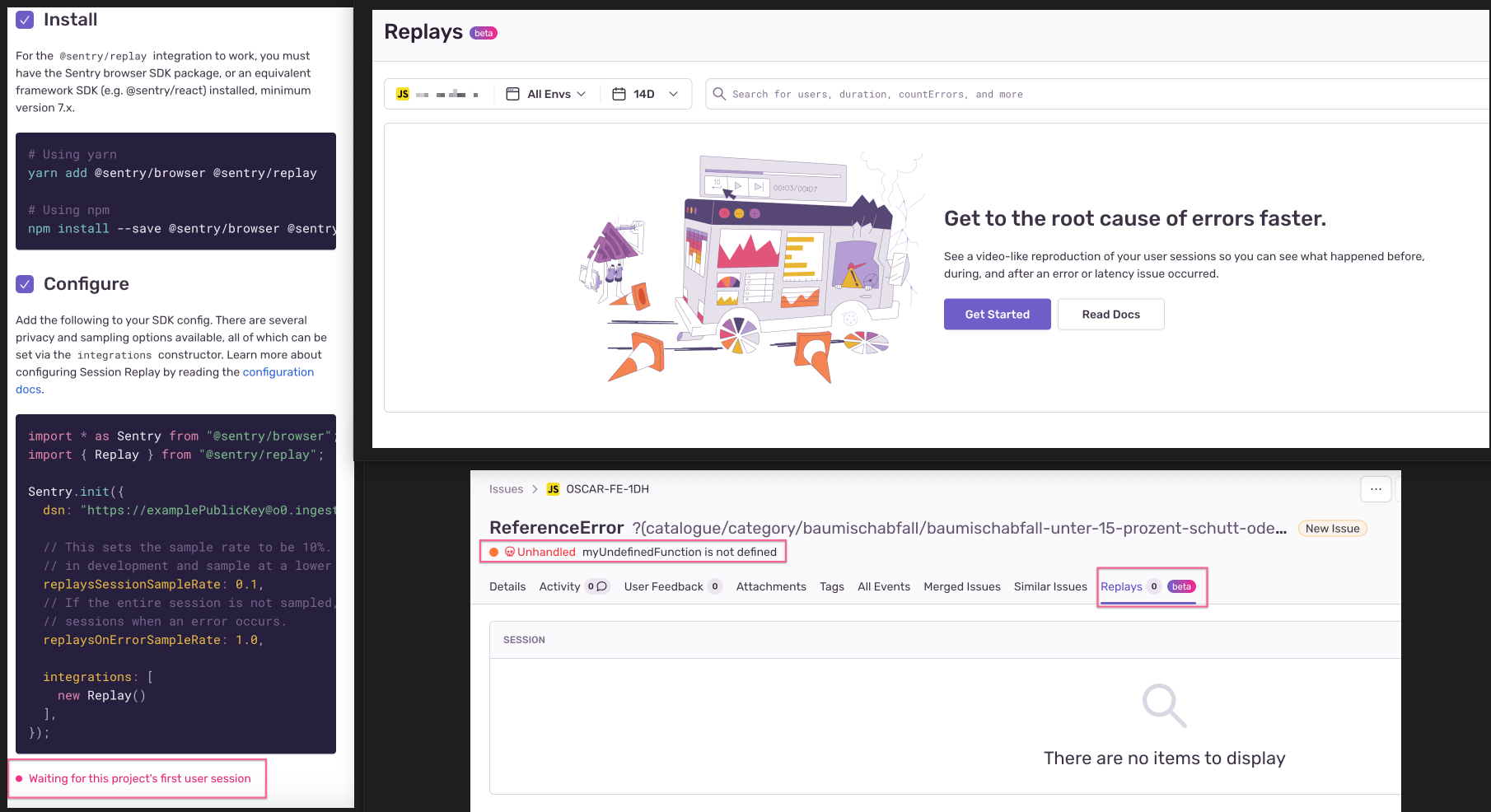 Replay Replay Not Sending On Errors · Issue 6466 · Getsentrysentry Javascript · Github 