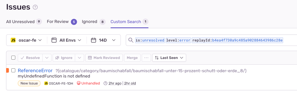 Replay Replay Not Sending On Errors · Issue 6466 · Getsentrysentry Javascript · Github 4753