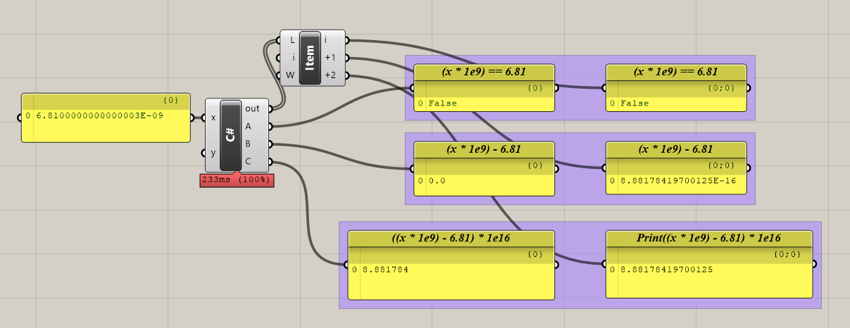 Grasshopper Some Surprising Number Rounding · Issue 423 · Bhom Grasshopper Ui · Github