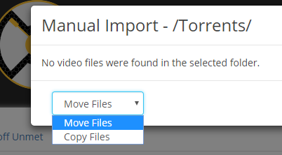 [Feature Request]Do Not Delete Original When Manually Importing · Issue #2093 · Radarr/Radarr ...