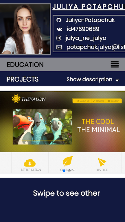 [Cross-Check Portfolio] – Juliya-Potapchuk · Issue #61 · rolling-scopes-school/docs · GitHub