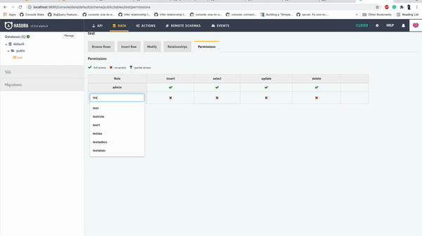 Console Permission Builder Json Parse Error Crash · Issue 6823 · Hasuragraphql Engine · Github 