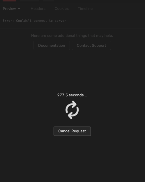 slow querying and issues canceling requests macOS. · Issue #6390 · Kong/insomnia · GitHub