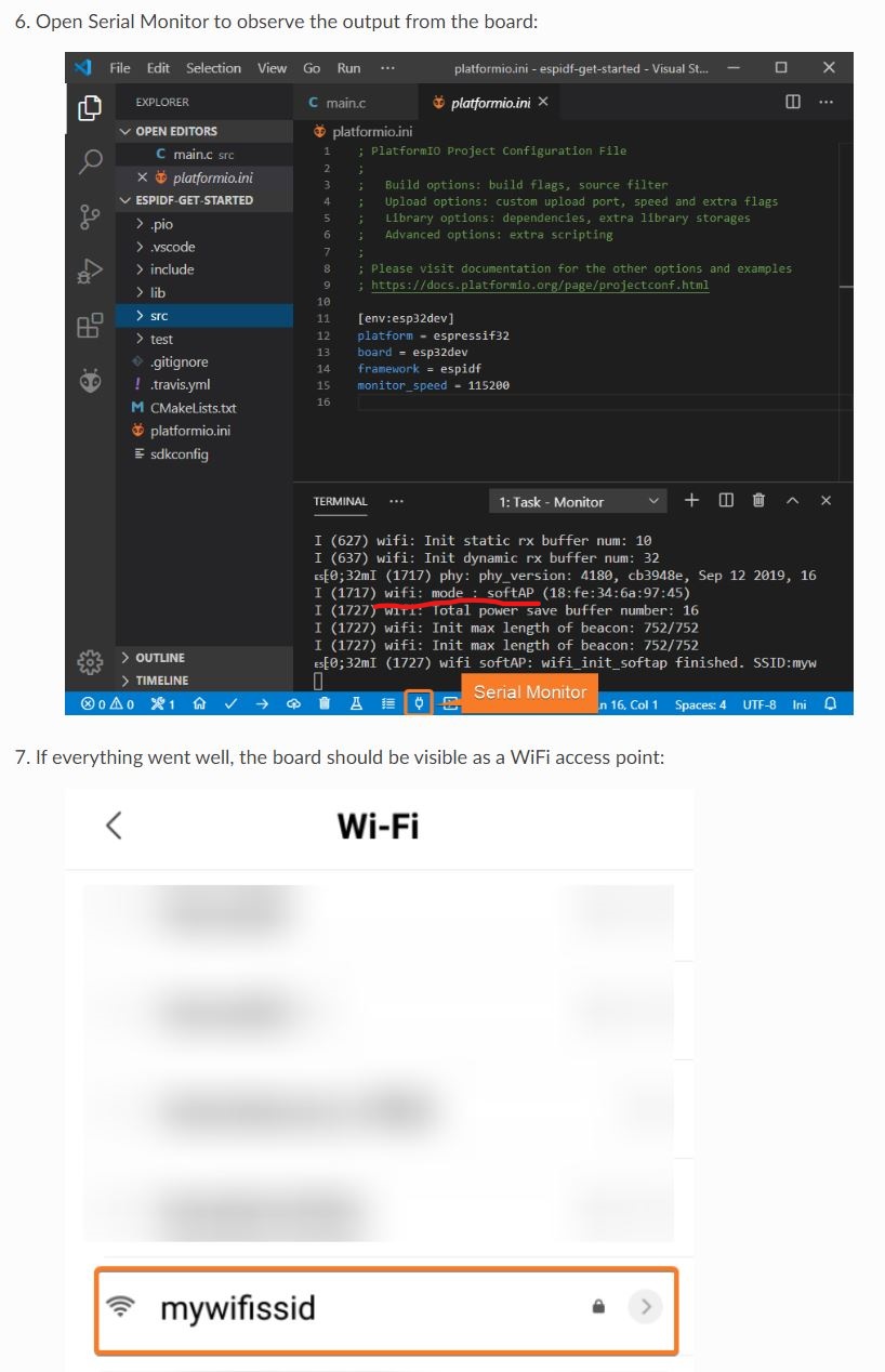 Wifi Station code used as exemple · Issue #126 · platformio/platformio-docs · GitHub