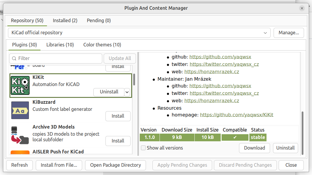 KiKit panelize fails for KiCad 7.0.2 (when using ZONEs) · Issue #542 · yaqwsx/KiKit · GitHub