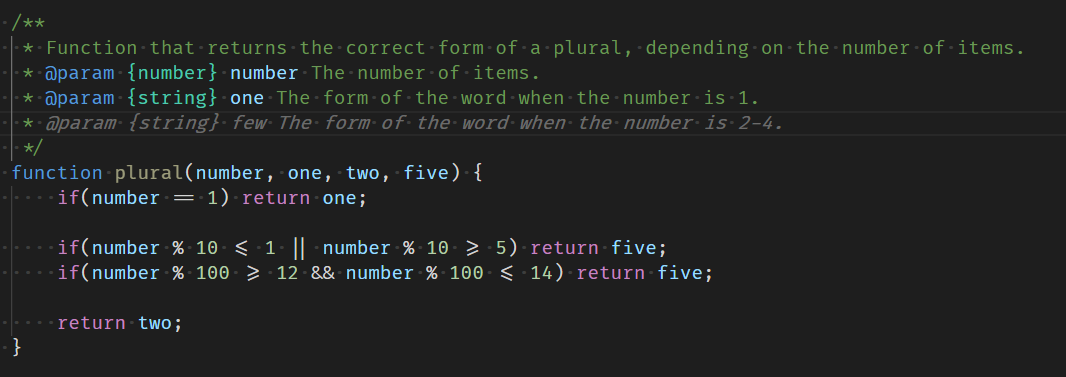 Copilot doesn't use function declaration to help with filling JSDoc · community · Discussion ...