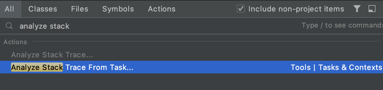 Add `Analyze backtrace` tool window · Issue #4442 · intellij-rust ...