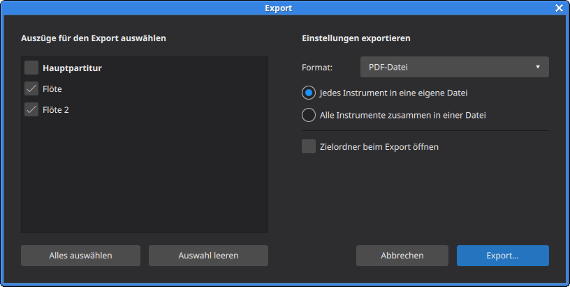 [MU4 Issue] Instrument renames aren't propagated to export dialog or exported files · Issue ...